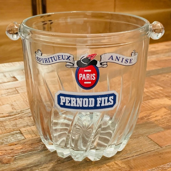 Pernod | Dining | Vintage Pernod Fils Spiritueux Anise Small Glass Ice ...